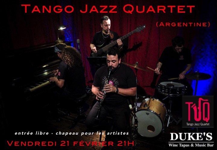 Tango Jazz Quartet (Argentine) | Duke's la Scène